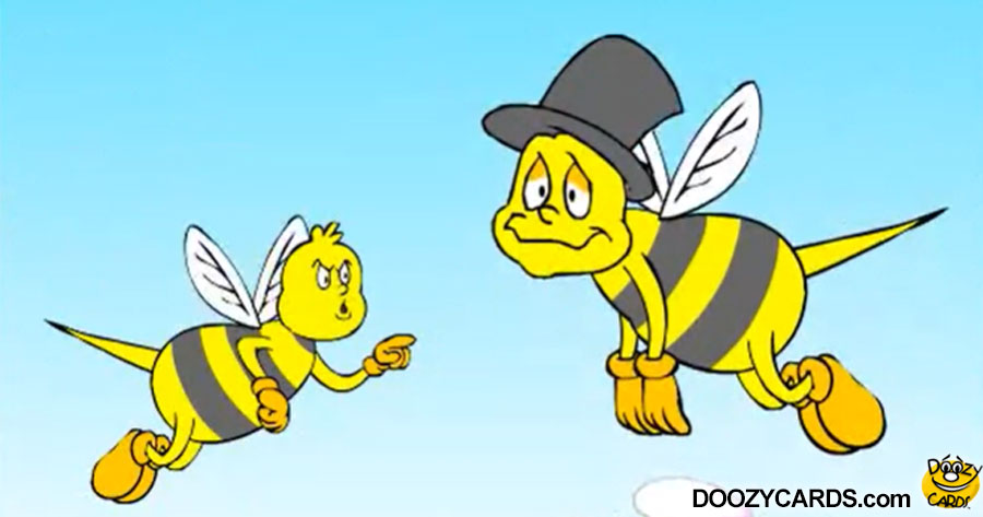 New Years Bees, View the Popular New Years Bees eCard