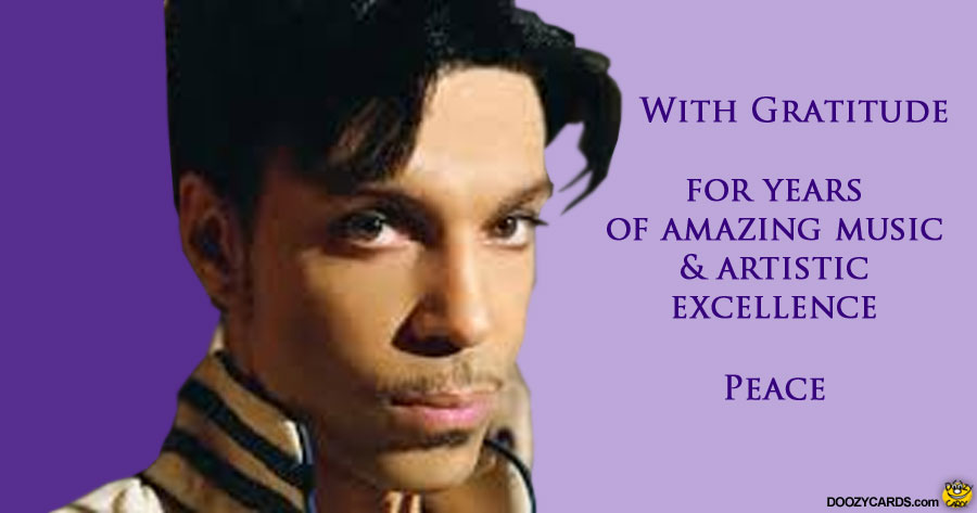 Prince RIP, View the Popular Prince RIP eCard