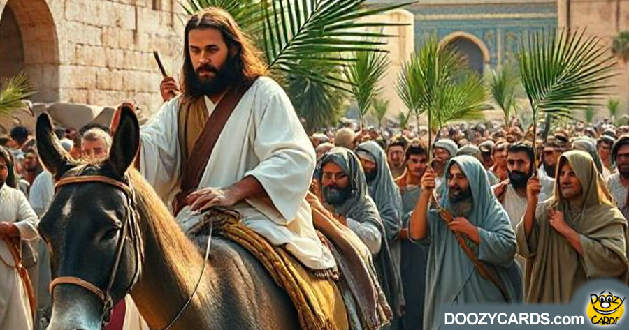 Palm Sunday Jesus Enters Jerusalem, View the Popular Palm Sunday Jesus ...